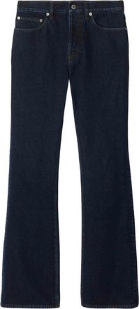 Burberry Schlagjeans - Dunkles Jeansblau