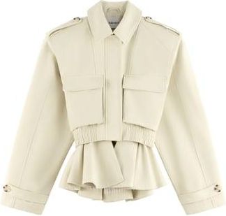 ARAKII Veste courte &agrave; volants
