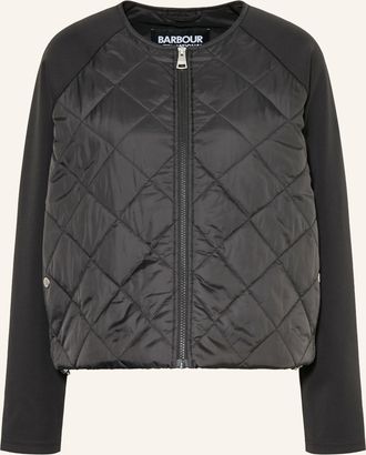 Barbour Steppjacke Seren Im Materialmix schwarz