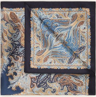 Etro Etro Einstecktuch blau