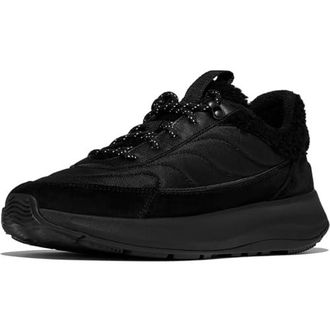 FitFlop FitFlop F-Mode Flow Shearling-Mix Baskets ergonomiques l&eacute;g&egrave;res et durables avec semelle &eacute;paisse et rembourrage tout au long de la journ&eacute;e