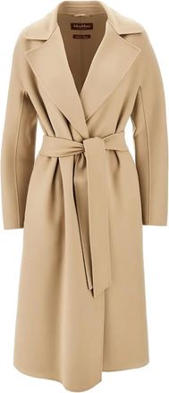 Max Mara tie-waist coat - Nude