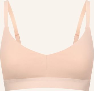 erlich textil Erlich Textil Casual Cotton Bralette Mit Herausnehmbaren Pads B&uuml;gellos Aus Bio-Baumwolle - Verstellbare Tr&auml;ger braun