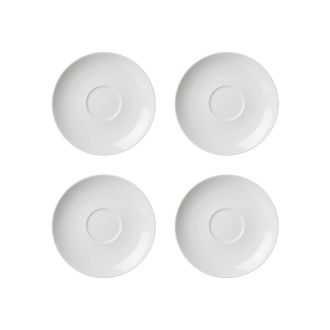 Ritzenhoff & Breker Bianco Cappuccinountertassen-Set 4-teilig