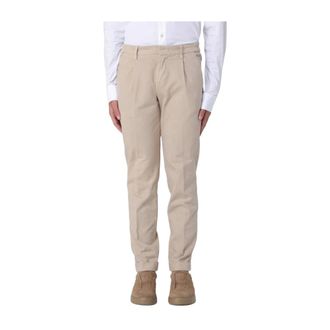 Fay Homme, Pantalons, Beige, Taille: W32 Capri Pince + Elastic F.17.5