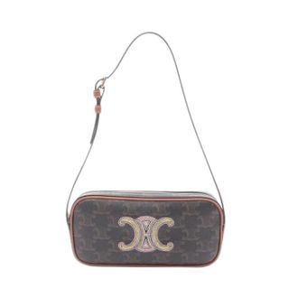Celine Pre-owned Vintage Canvas Schultertasche - - Pre-owned - Damen - Braun - ONE SIZE