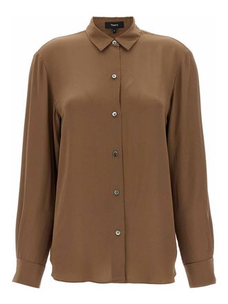 Theory Chemise - Marron