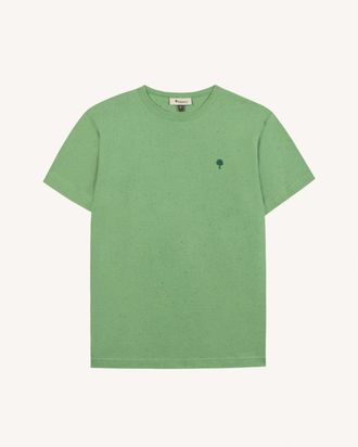 Faguo T-shirt vert coton - LUGNY