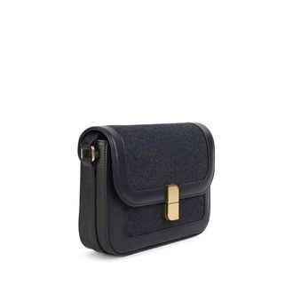 Nat & Nin Sac &agrave; bandouli&egrave;re en cuir m&eacute;lang&eacute;