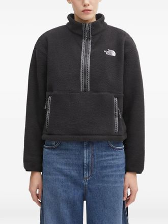 The North Face zip-fastening sweatshirt - Schwarz