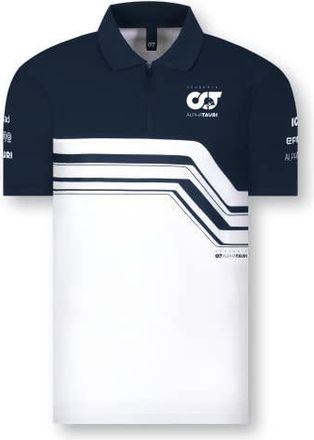 Red Bull Scuderia AlphaTauri Official Teamline Polo Shirt, Hommes X-Large - Merchandise Originale