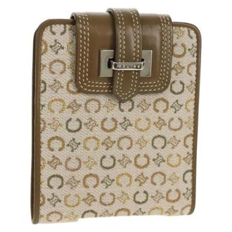 Celine Portefeuille Vintage Pre-owned - Femme - Pre-owned - Beige - Taille: ONE Size