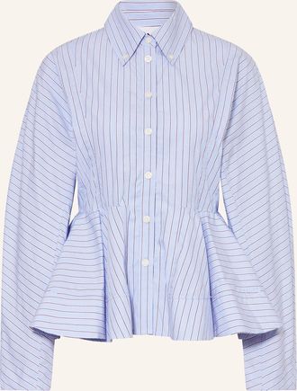 Ganni Hemdbluse blau