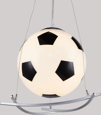 Generic Fu&szlig;balllampe, Moderne Pendelleuchte, kreative H&auml;ngelampe f&uuml;r Kinderzimmer, K&uuml;cheninsel, h&ouml;henverstellbar, E27-Gl&uuml;hbirne