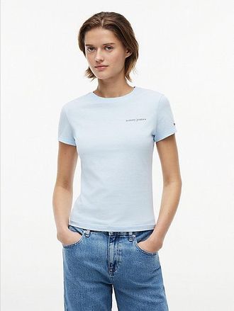 Tommy Hilfiger T-shirt slim en jersey &agrave; logo