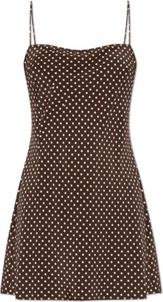 Matteau Femme, Robes, Brun, Taille: 40 FR Square Slip Mini Dress