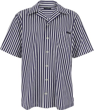 Dolce & Gabbana Homme, Chemises, Bleu, Taille: XL Bowling Shirt