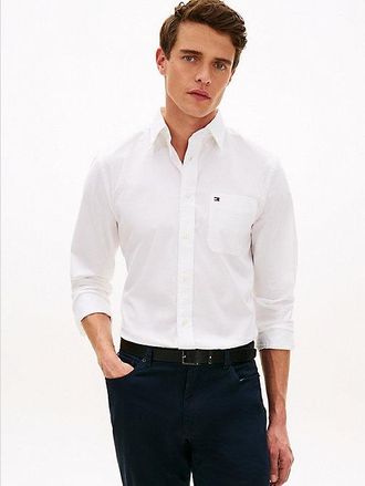 Tommy Hilfiger Chemise Oxford coupe slim l&eacute;g&egrave;re