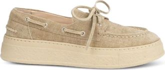 AGL Agl, Femme, Chaussures, Beige, Taille: 40 EU Giuly Boat
