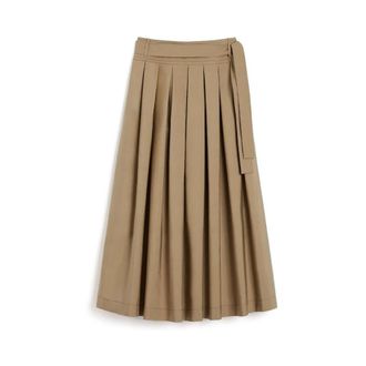 Max Mara Agiate Plisseerock - - Skirts - Damen - Beige - XS