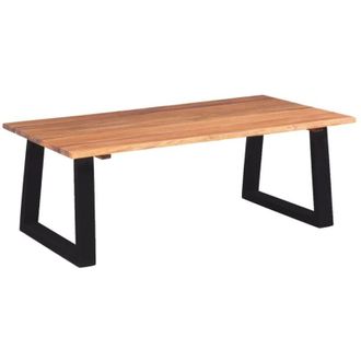 vidaXL Vidaxl - Table basse Bois dacacia massif 110x60x40 cm