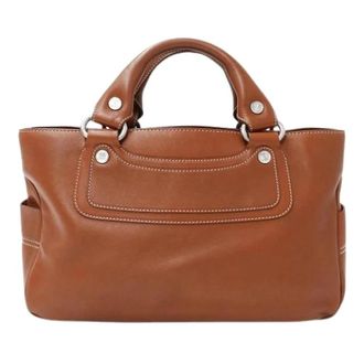 Celine Pre-owned Vintage Leder Handtasche - - Pre-owned - Damen - Braun - ONE SIZE