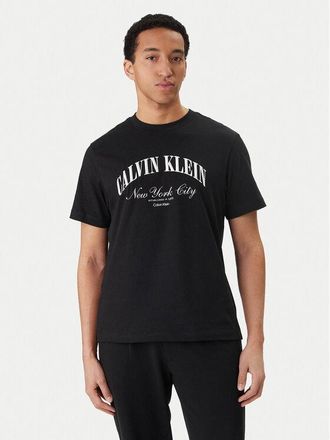 Calvin Klein Jeans T-Shirt LV04RF820G Schwarz Regular Fit