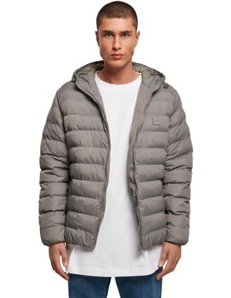 Urban Classics Herren Basic Bubble Jacket Jacke, Asphalt, L