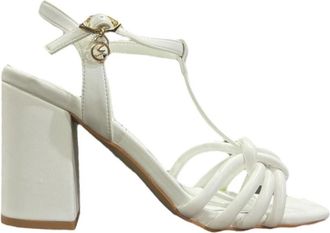 Gattinoni Wei&szlig;e Flache Sandalen Penca1248Wca800 - - Shoes - Damen - Wei&szlig; - 39 EU