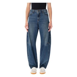 Levi's Baggy Dad Barrel Jeans - - Jeans - Damen - Blau - W28