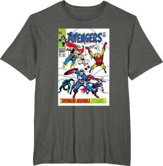 MARVEL Avengers Assemble Comic Cover T-Shirt