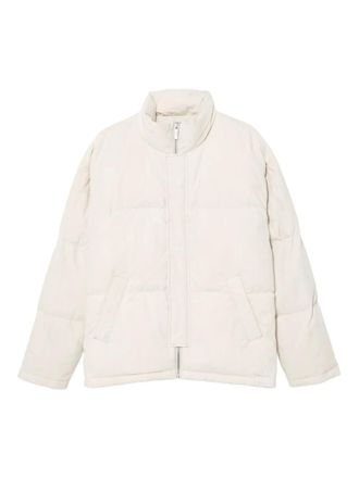 Izzue veste matelassée à patch logo - Tons neutres