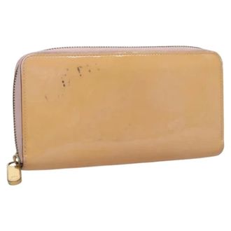 Louis Vuitton Pre-owned Cuir petite-maroquinerie - Femme - Pre-owned - Beige - Taille: ONE Size