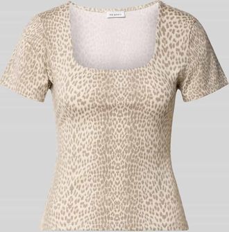 Oh April Slim Fit T-Shirt im Allover-Look Modell Kalina