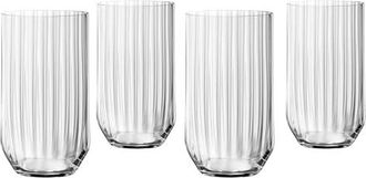 Spiegelau Linear 4940179 Lot de 4 verres &agrave; cocktail en cristal Passe au lave-vaisselle 445 ml