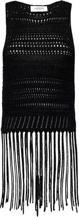 Laneus Femme, Tops, Noir, Taille: 40 FR Hauts