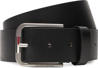 Tommy Jeans Herrengürtel Austin Distressed 4.0 AM0AM13690 Schwarz