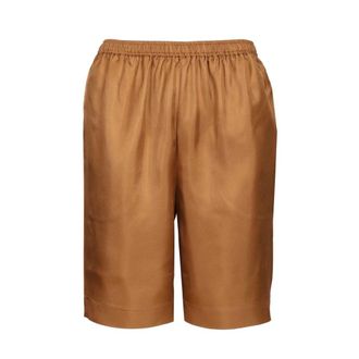 Loulou Studio Damen, Shorts, Beige, LGr&ouml;&szlig;e