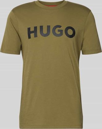 HUGO BOSS Regular Fit T-Shirt aus reiner Baumwolle Modell DULIVIO
