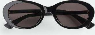 Bottega Veneta Lunettes De Soleil Ovales Classic - Bottega Veneta