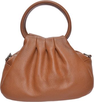 Luisa Vannini Braun Rindsledertasche