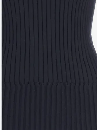 Bottega Veneta Womens Sweater Cashmere And Silk Dark Navy