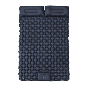 Generic Aufblasbare Schlafmatte - Doppelreise, gepumptes Outdoor-Kissen | kompaktes Wanderkissen f&uuml;r Trekking- und Rucksackreisen, Abenteuer f&uuml;r Auto-Zelte f&uuml;
