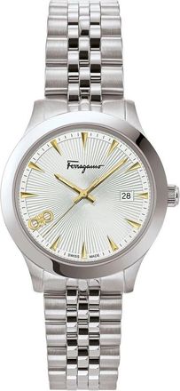Ferragamo Duo Sfcu00119 Uhr - - Accessories - Damen - Grau - ONE SIZE