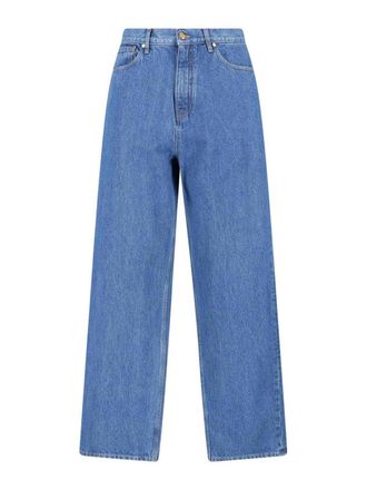 Jil Sander Jean Droit - Bleu