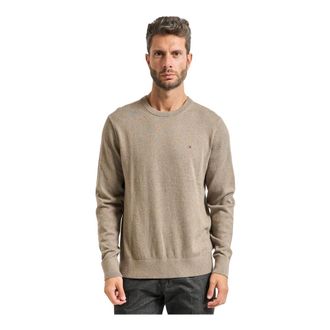 Tommy Hilfiger Homme, Pulls, Brun, Taille: S Collection de Pulls Marron