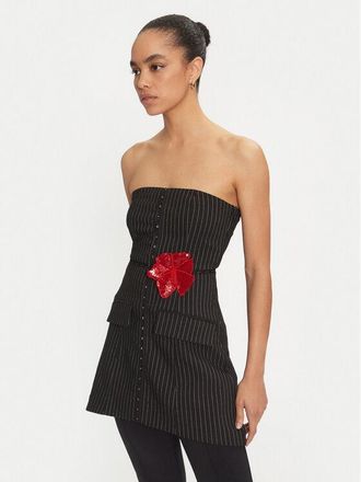 Rotate Tunika Savannah 1130932470 Schwarz Slim Fit