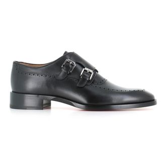 Christian Louboutin Sartok Flatcalf - - Shoes - Herren - Schwarzk - 42 1/2 EU