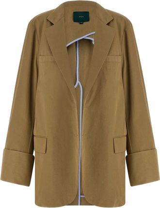 JEJIA Femme, Vestes, Beige, Taille: 34 FR Formal Blazers