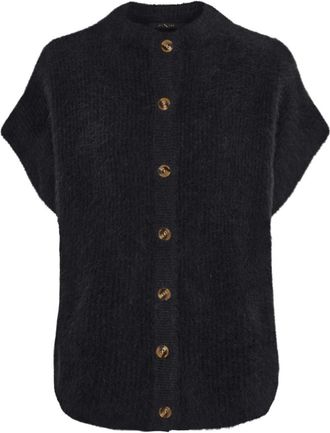 BTF-CPH Btfcph - Cardigan Eleanor - Femme - Pulls - Noir - Taille: 38 FR